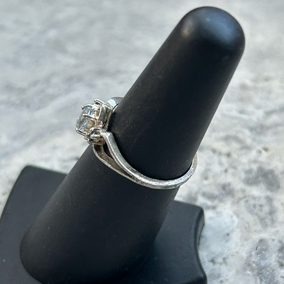 Jewelry | Vintage Aquamarine Sapphire Ring Pure Silverer Ring March ...